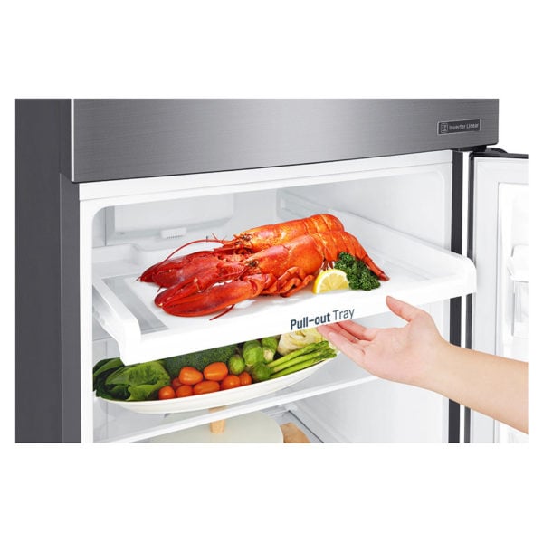Buy LG Top Freezer Refrigerator 335 Litres B402SLCB Smart Inverter ...